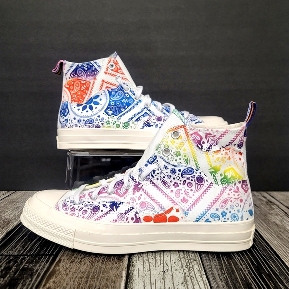 Converse | Shoes | Converse Men Size 95 Chuck 7 Hi Top Multicolored ...